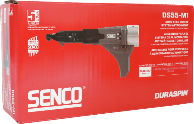 DS55, DuraSpin forstats 55mm Makita skruemaskiner.